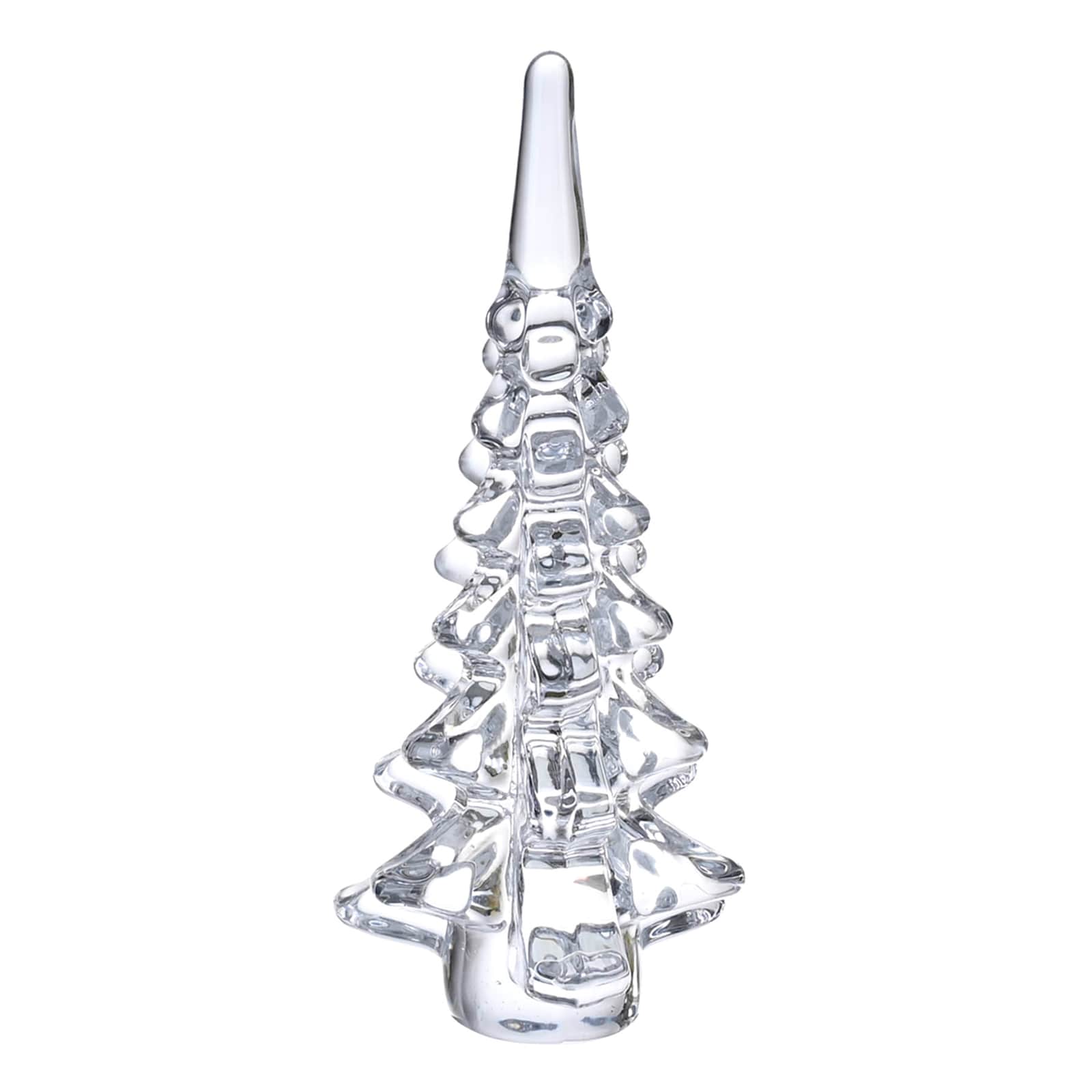 Crosby St. Clear Glass Tree 10in | Christmas Indoor Decor | At Home