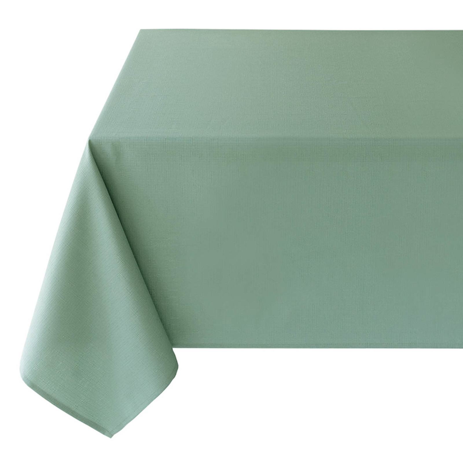 Basics Solid Eucalyptus Green Tablecloth, 60x84