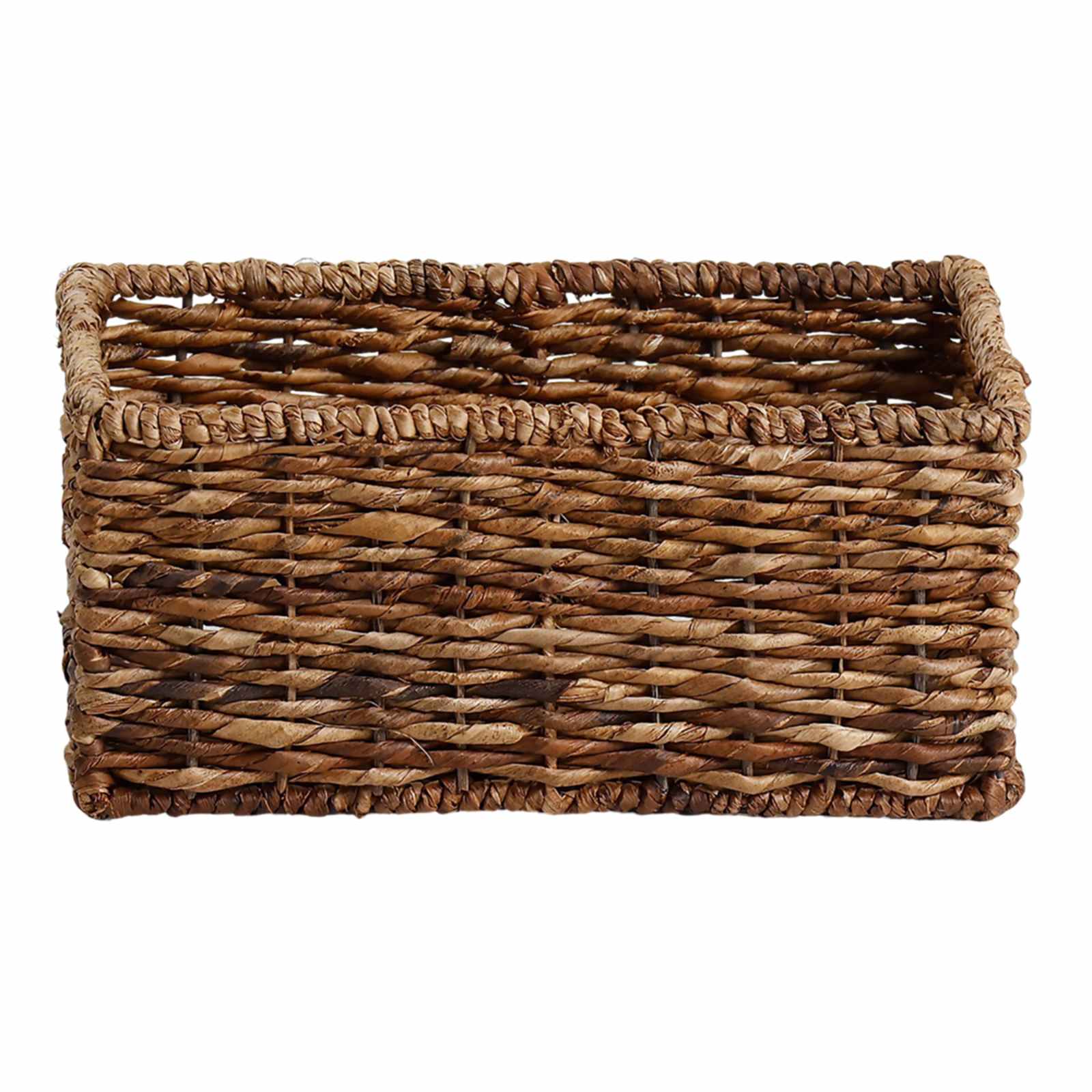 Abaca Rectangle Storage Basket, Small