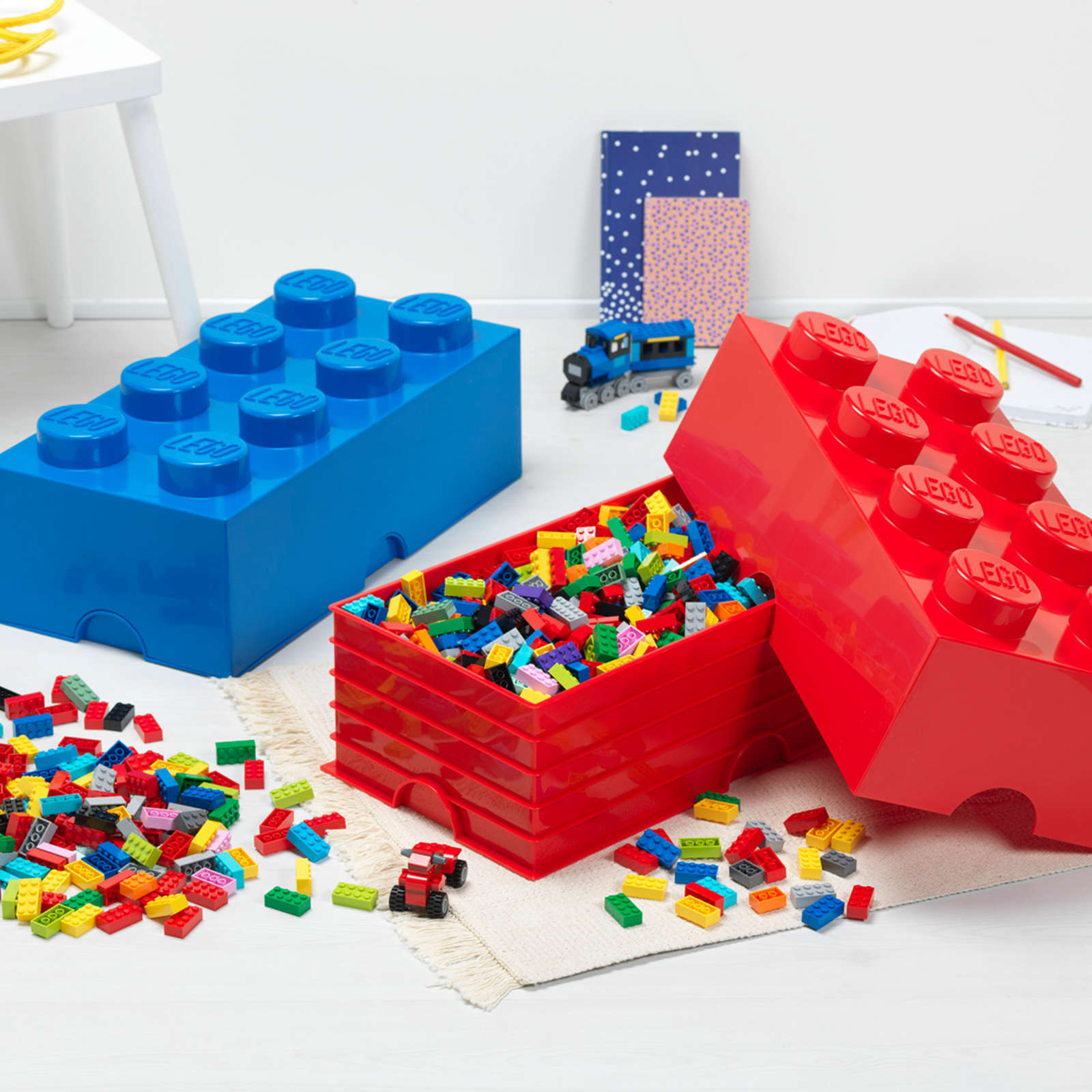 2-Pack Lego Storage Brick Set