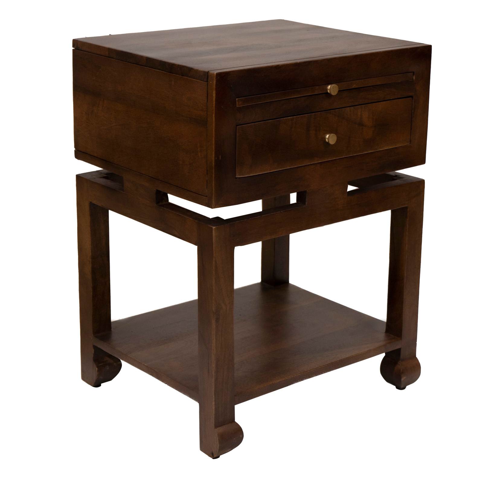 Found & Fable Maddison Brown Accent Table | At Home