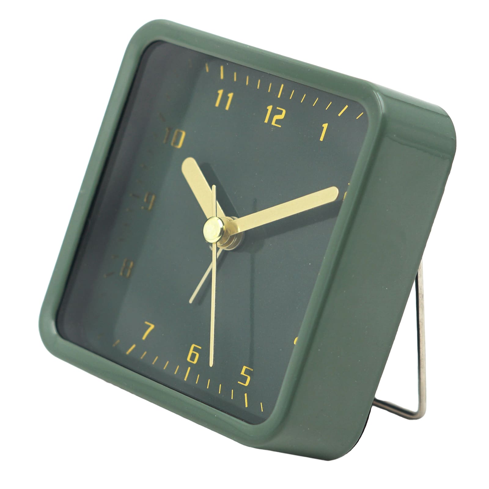 Green Table Clock, 3.1"