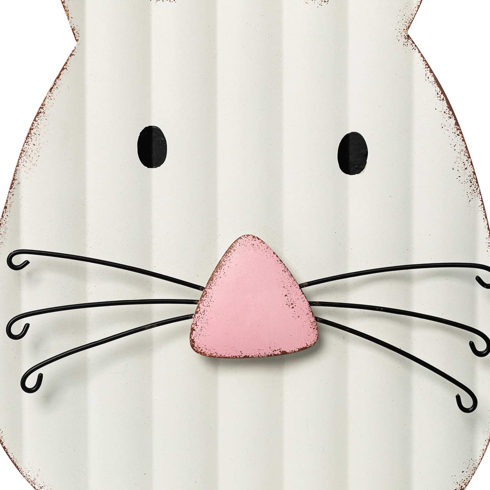 Homespun Easter Hanging Metal Easter Bunny Sign, 1 | At Home