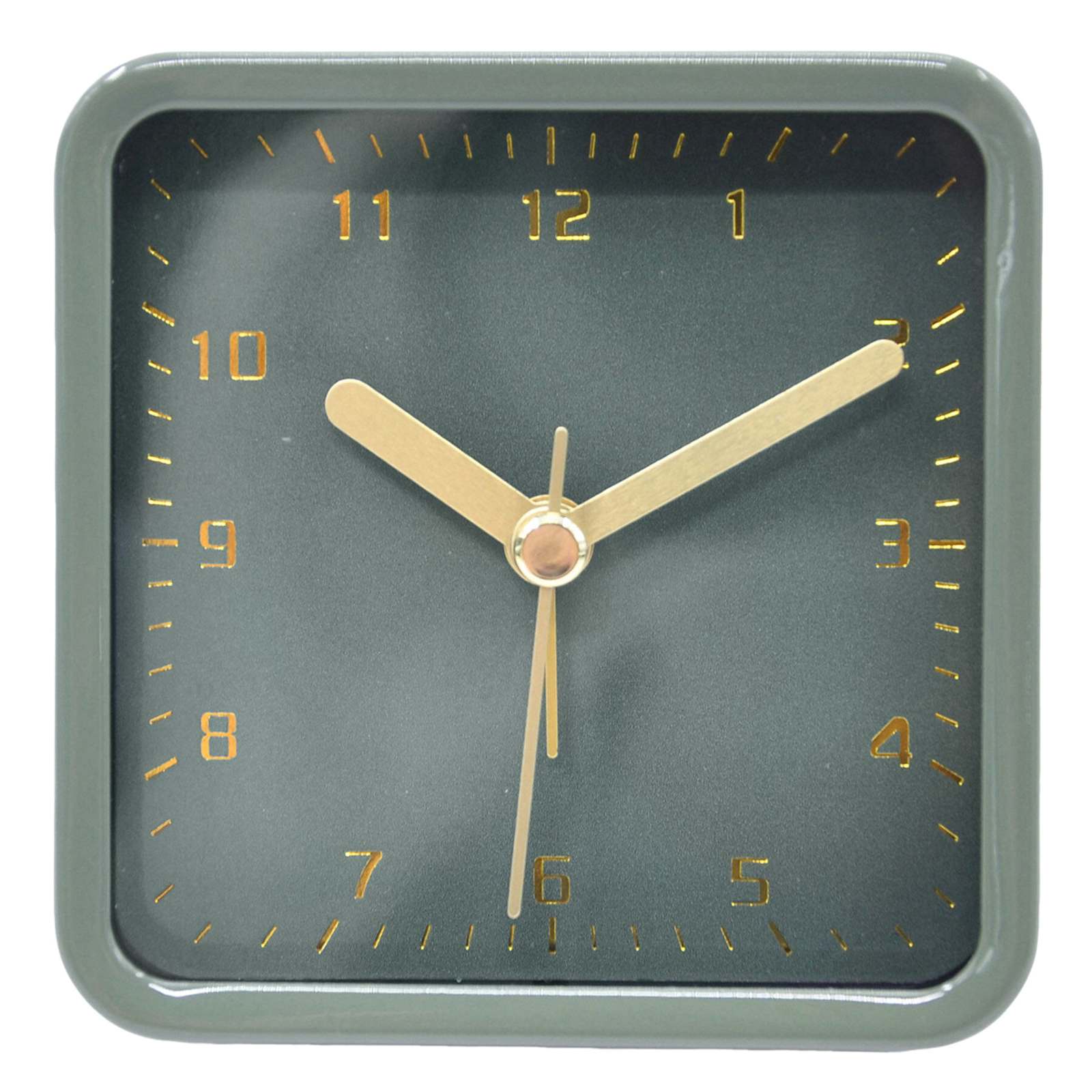 Green Table Clock, 3.1"