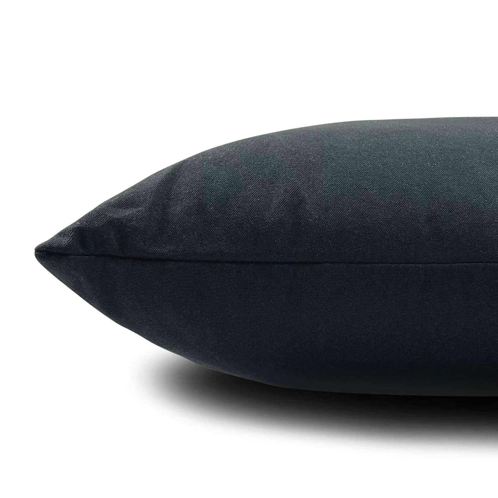 Black Throw Pillow, 18"