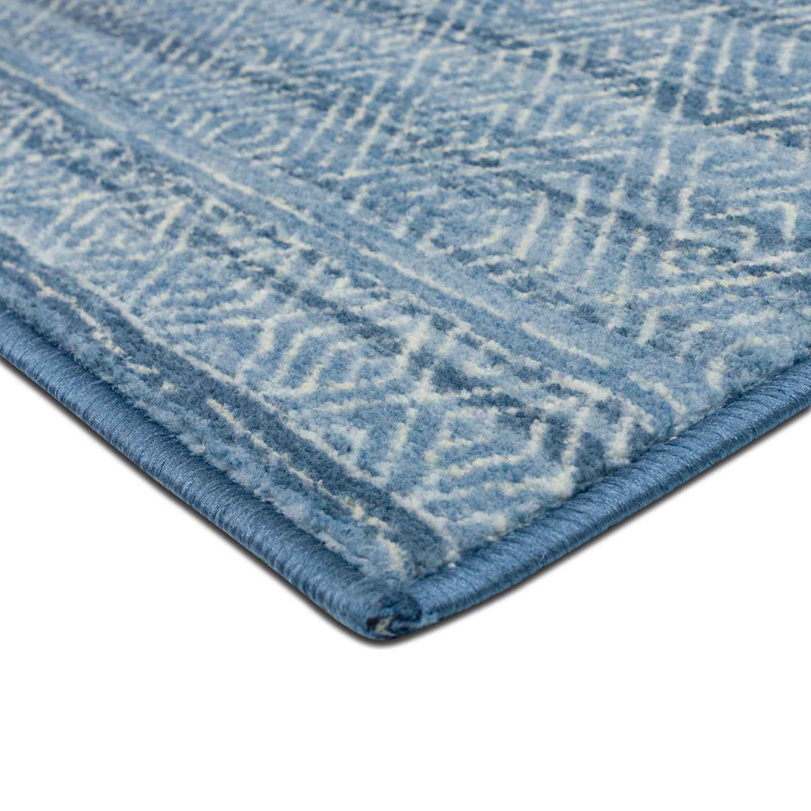 Ikarus Blue Diamond Rug, 30x45 | At Home