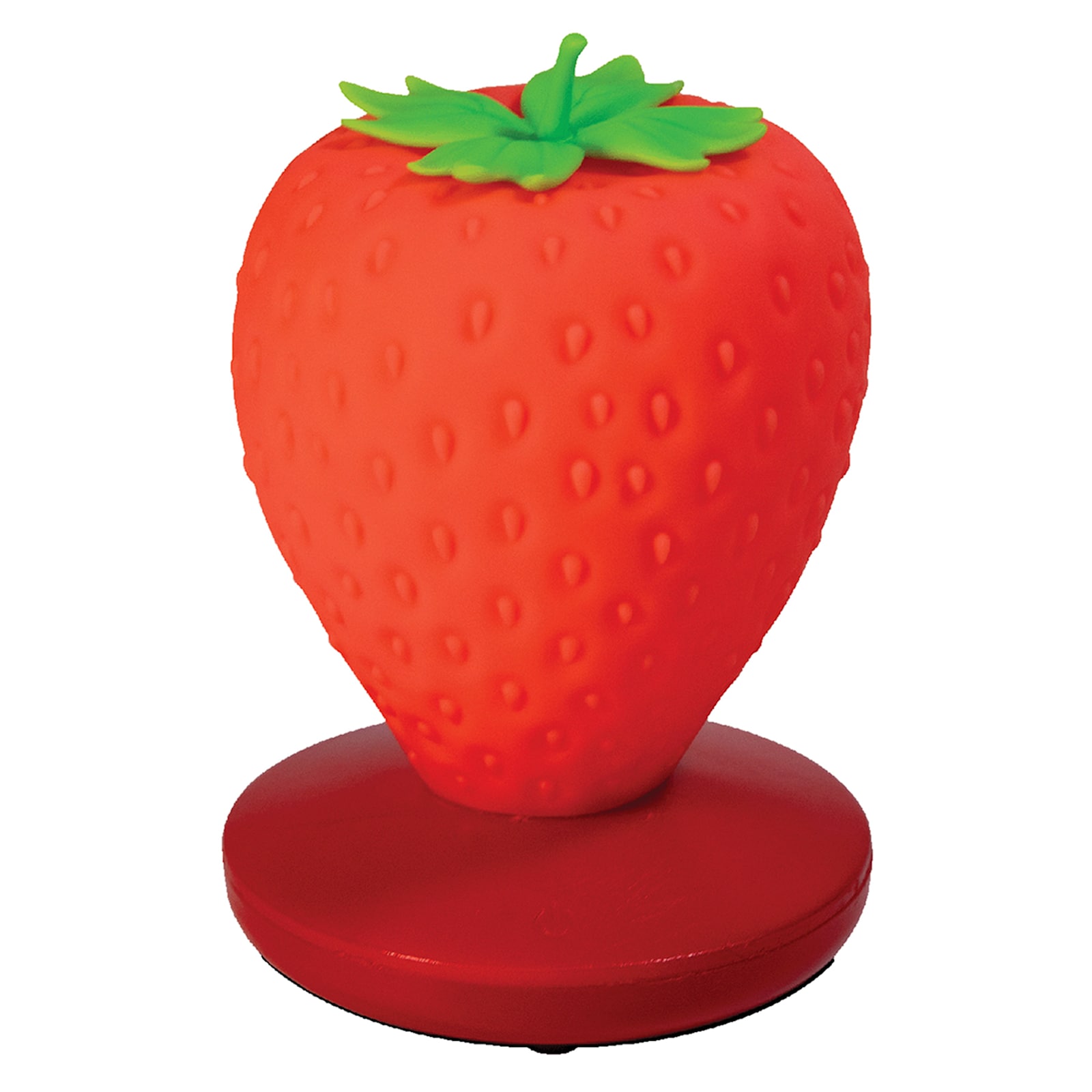 Squishy Strawberry Desk Lamp, 6"