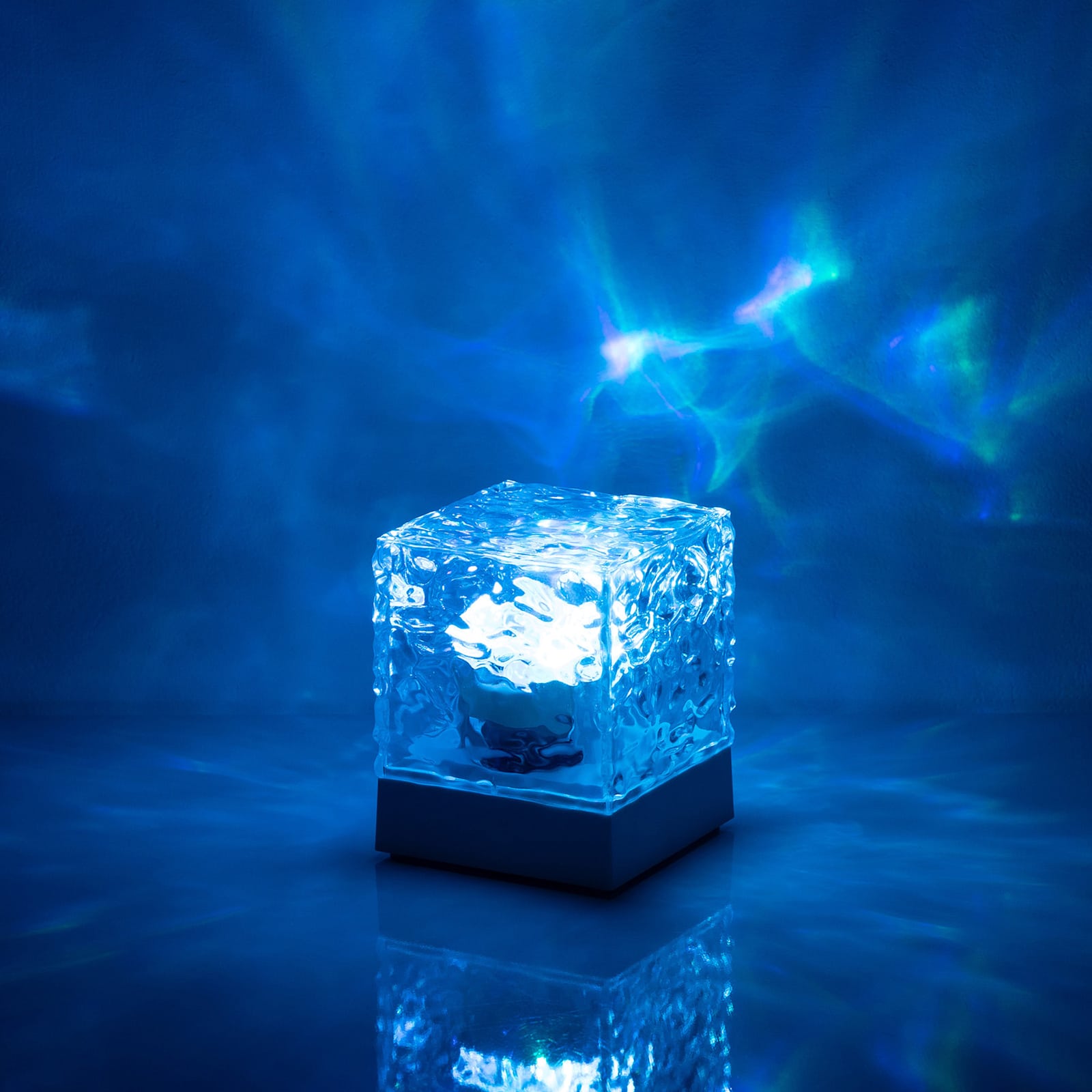 Rotating Water Wave Touch Projector with Remote, 4.3"