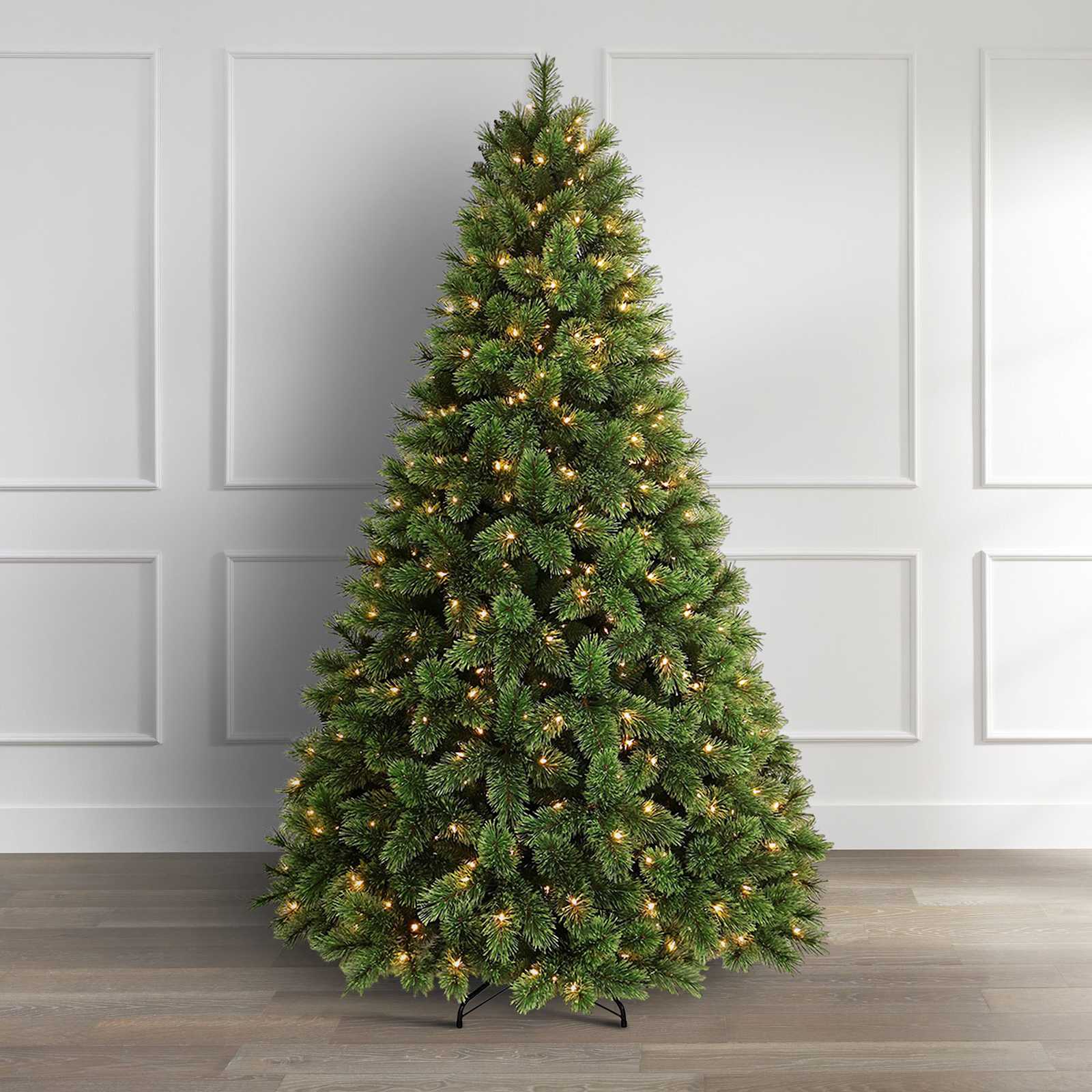 7.5ft Pre-Lit Sugar Cashmere Pine Christmas Tree | At Home