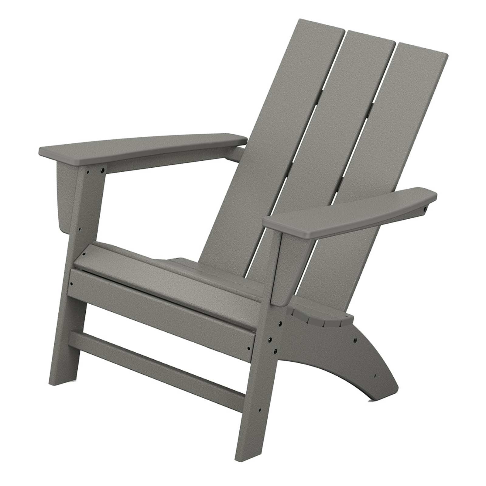 Polywood Slate Grey Adirondack Chair | At Home