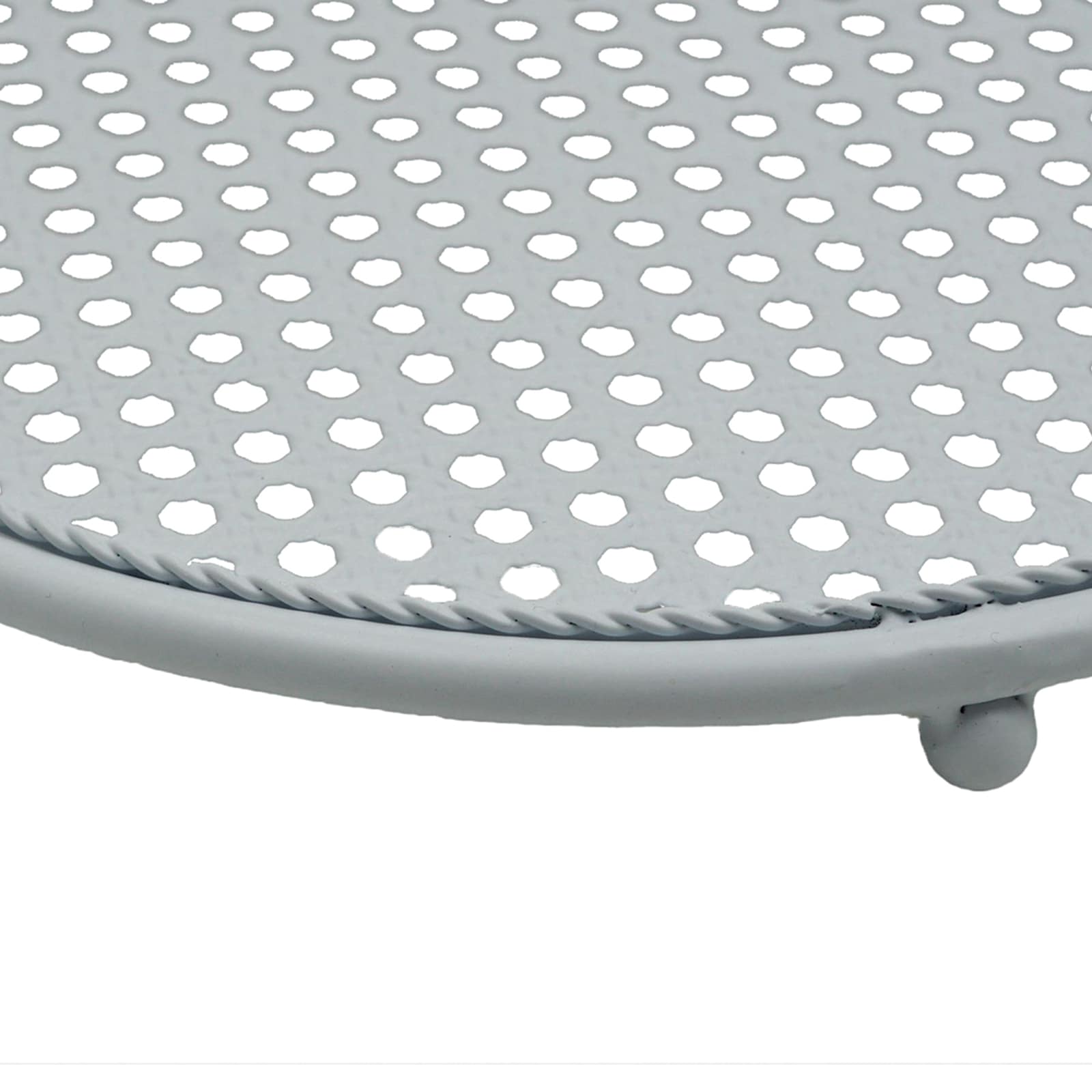 12In White Metal Plant Riser