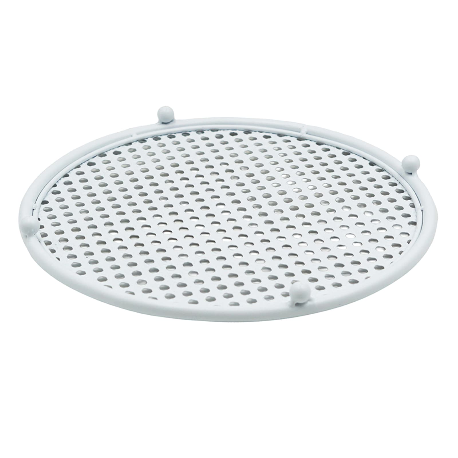 12In White Metal Plant Riser