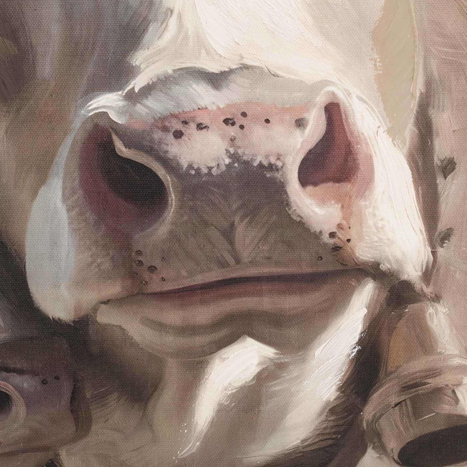 Double Cow Canvas Wall Art, 24" | At Home