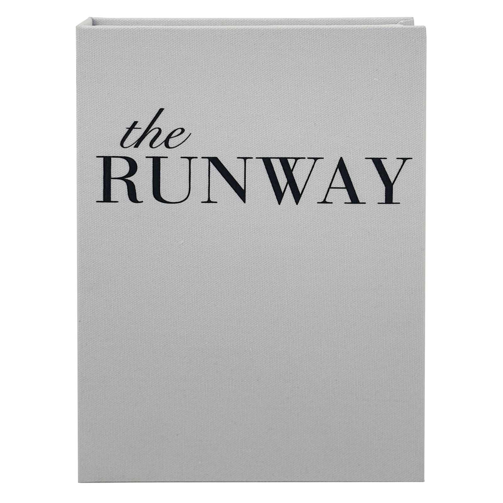 The Runway Decorative Book Box, 8x11