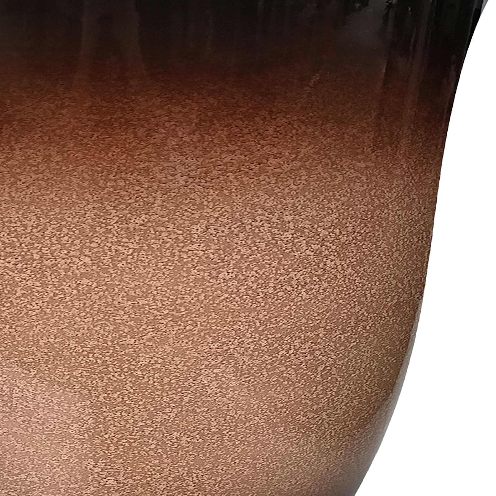 Nora Reactive Brown Outdoor Egg Planter, Extra Large