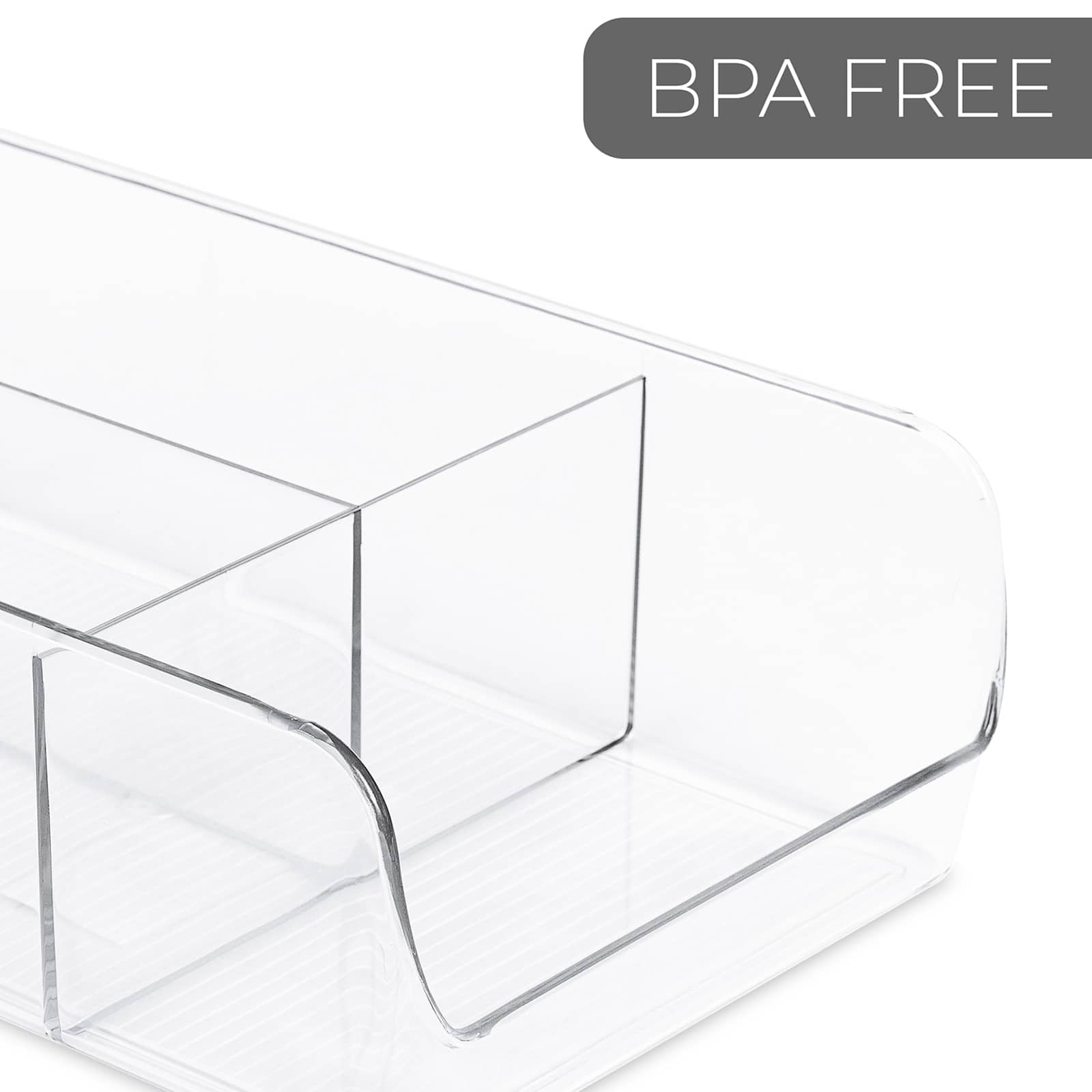3-Compartment Bin Organizer