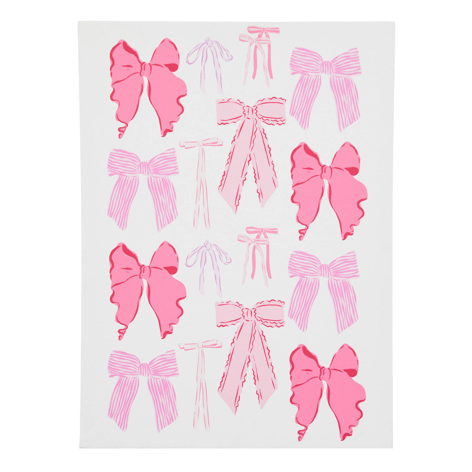 Bow Collage Canvas Wall Art, 12x16 | At Home