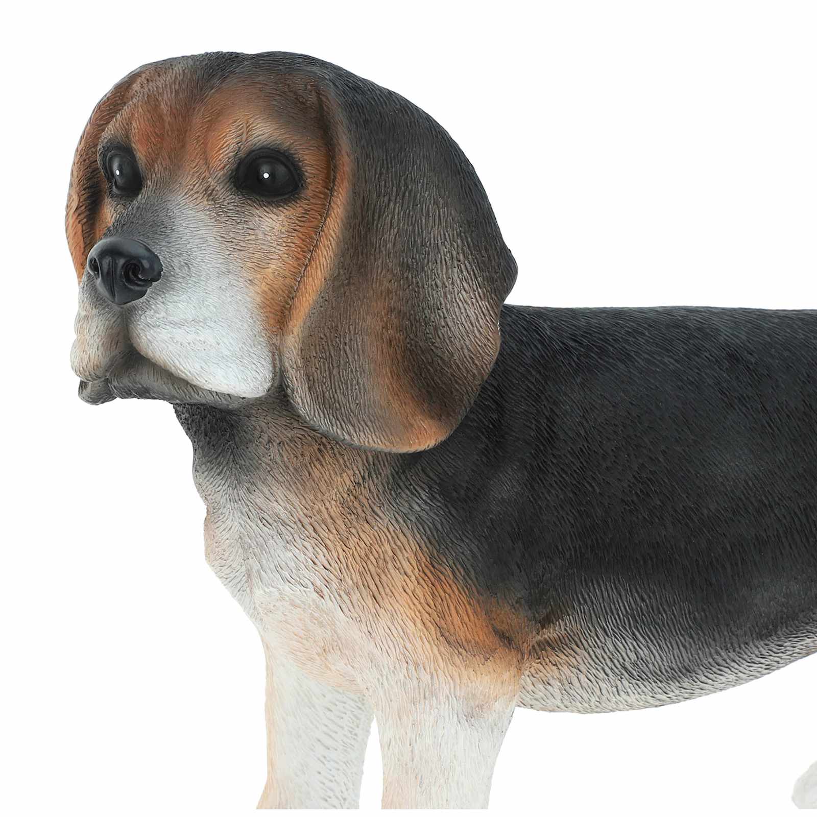 Beagle Outdoor Garden Statue, 13"