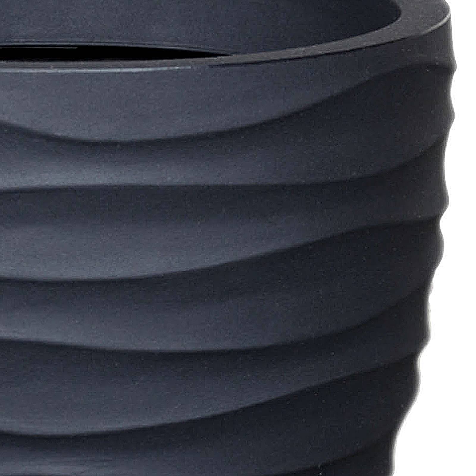 Japi Cliff Lead Round Outdoor Planter, Small