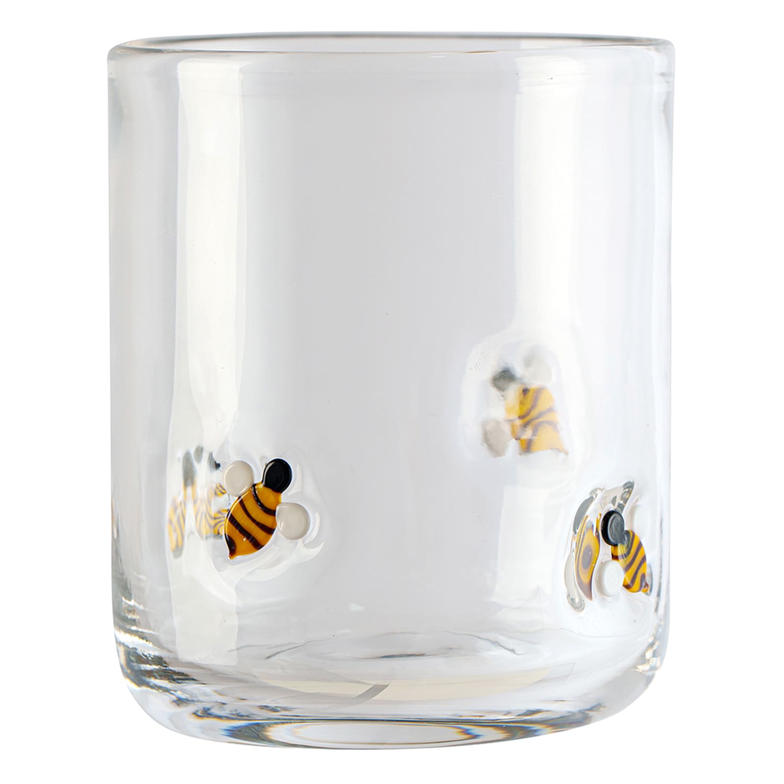 Clear Bee Icon Glass, 17.25oz