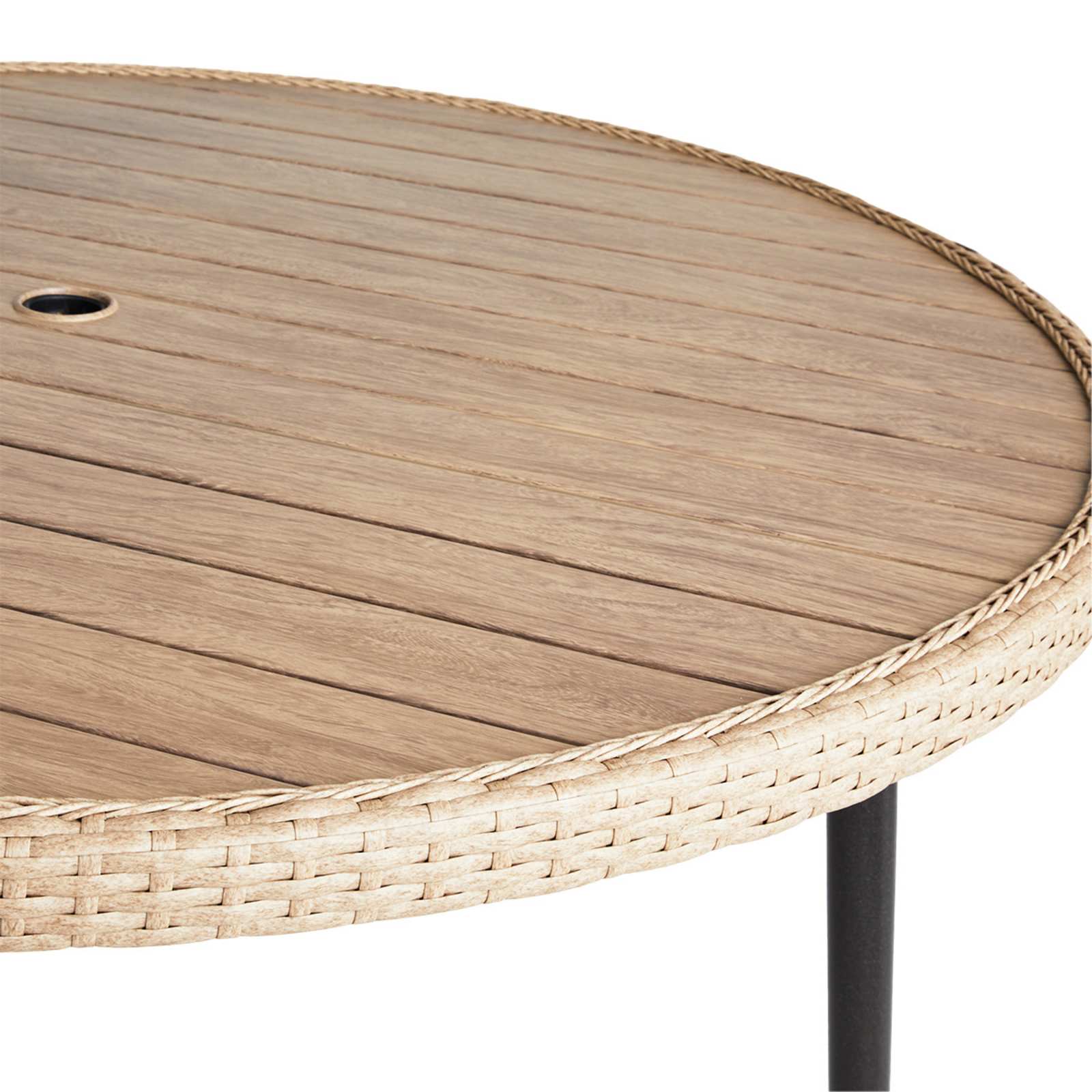 Found & Fable Paloma Dining Table, Rustic Grey Top | At Home