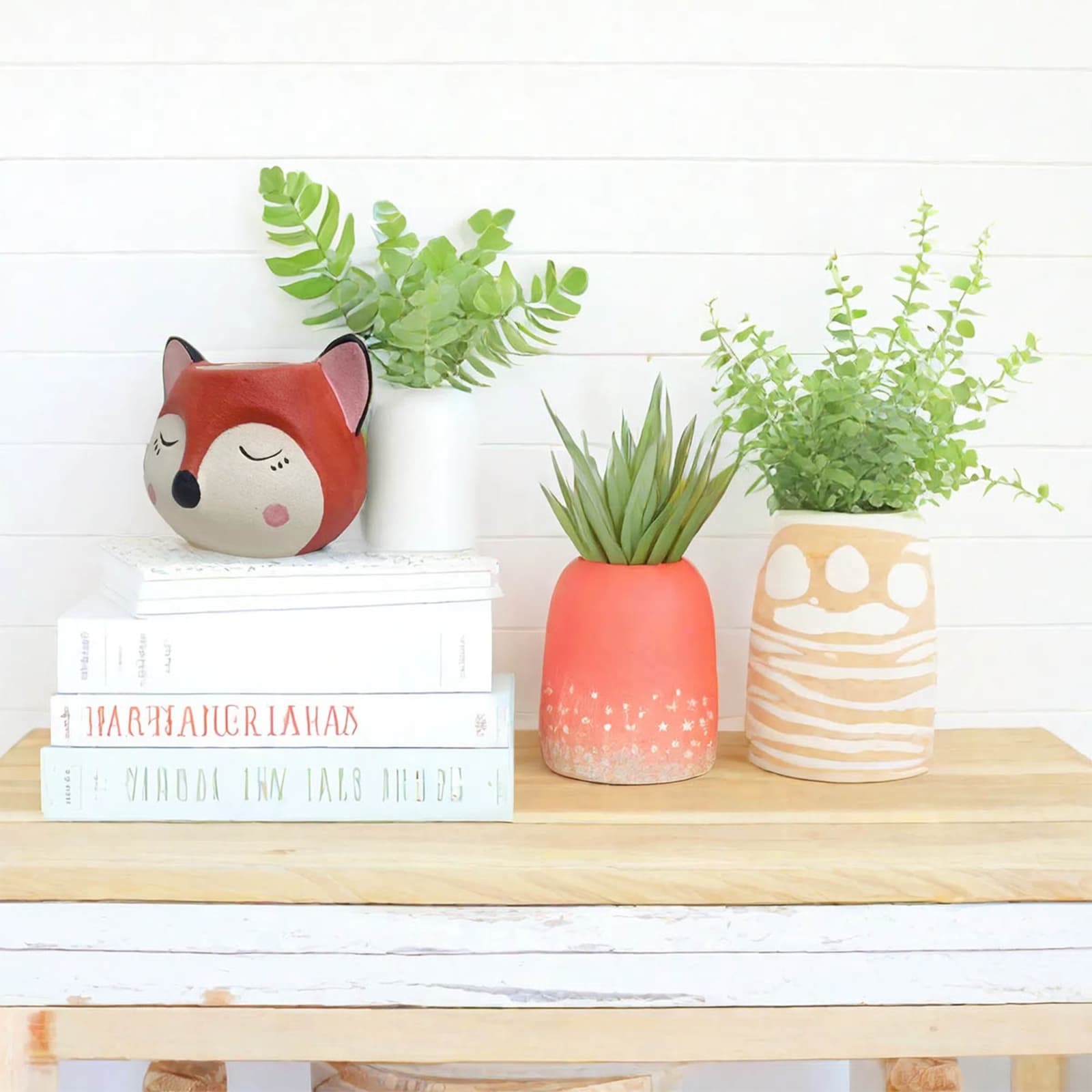 Indoor Mini Fox Planter, 3" | At Home