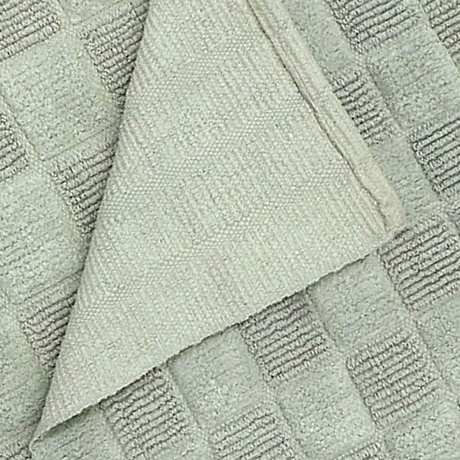 2-Piece Kenzy Sage Checkered Bath Rug Set