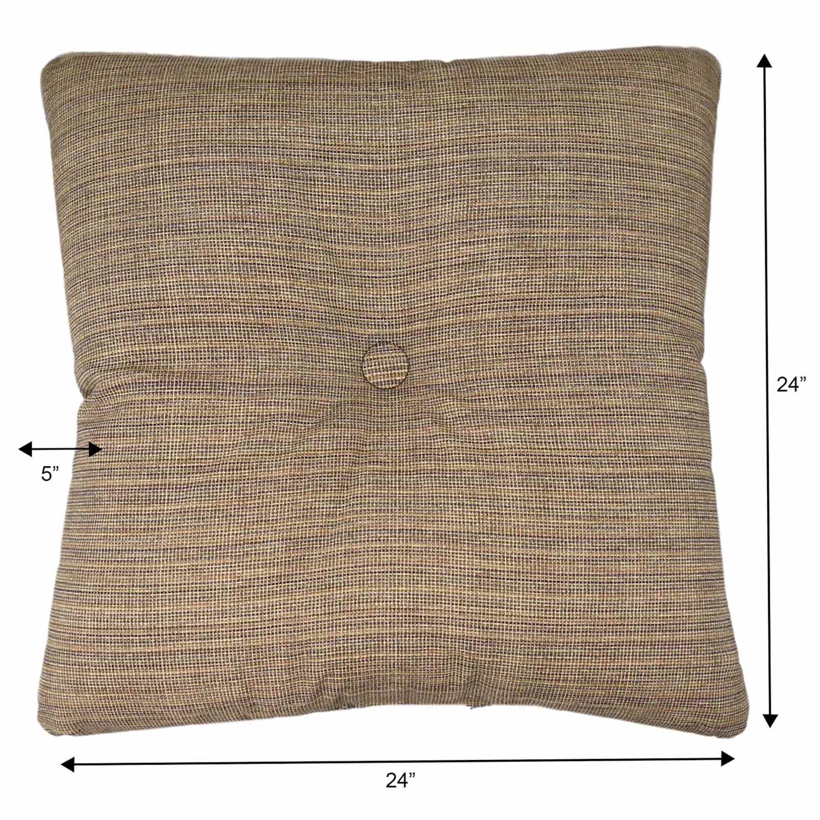 Tallon Birch Outdoor Tufted Back Cushion | At Home