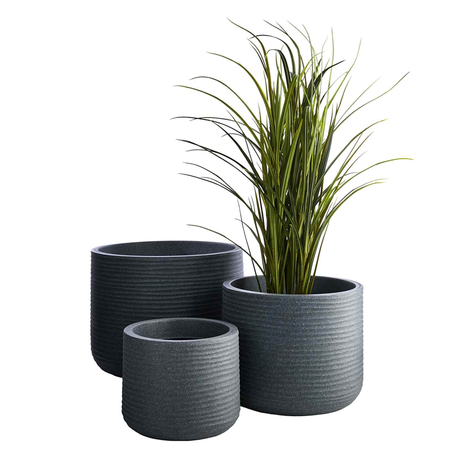 Japi Grey Lagoon Outdoor Planter, Small