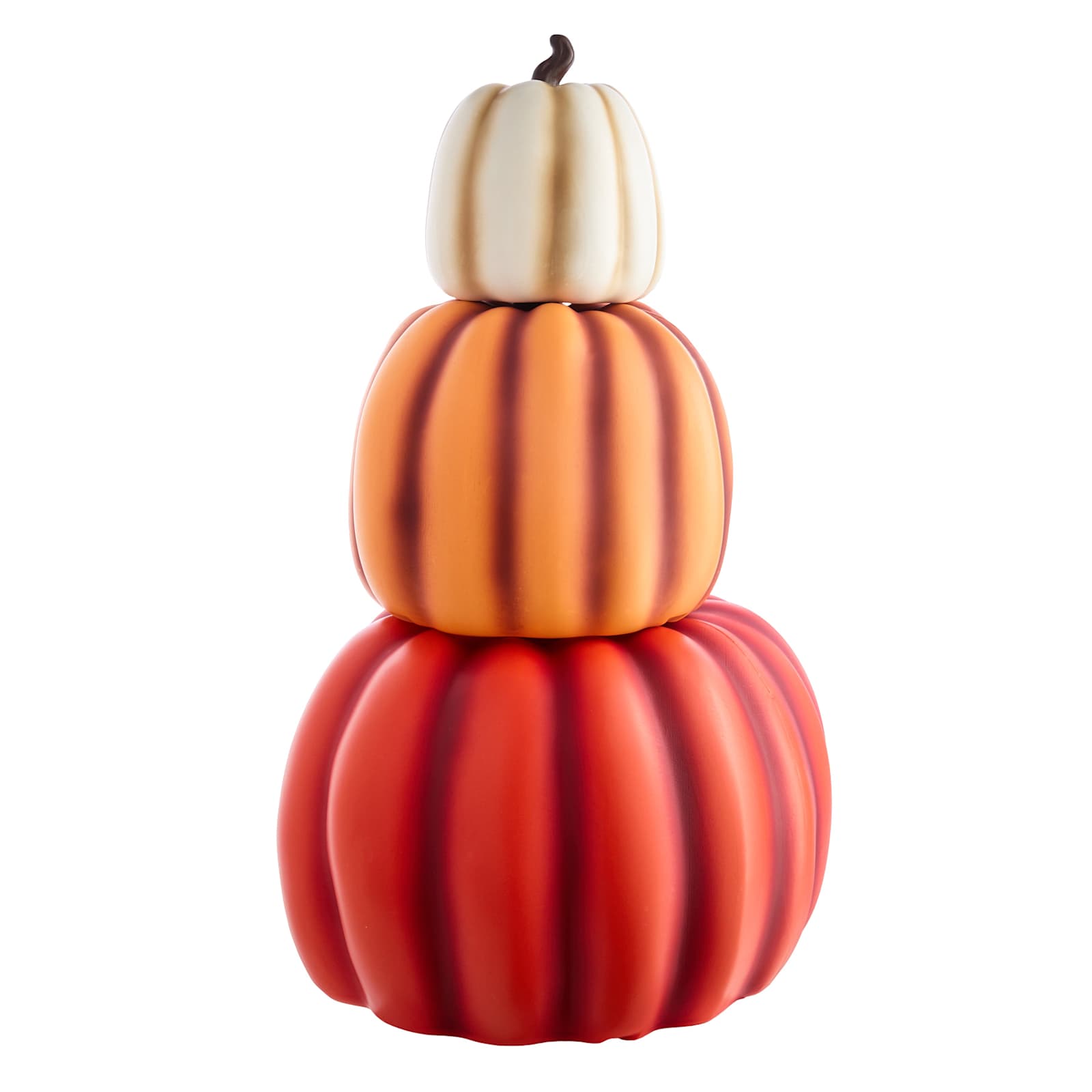 Set of 3 Stacked Pumpkins