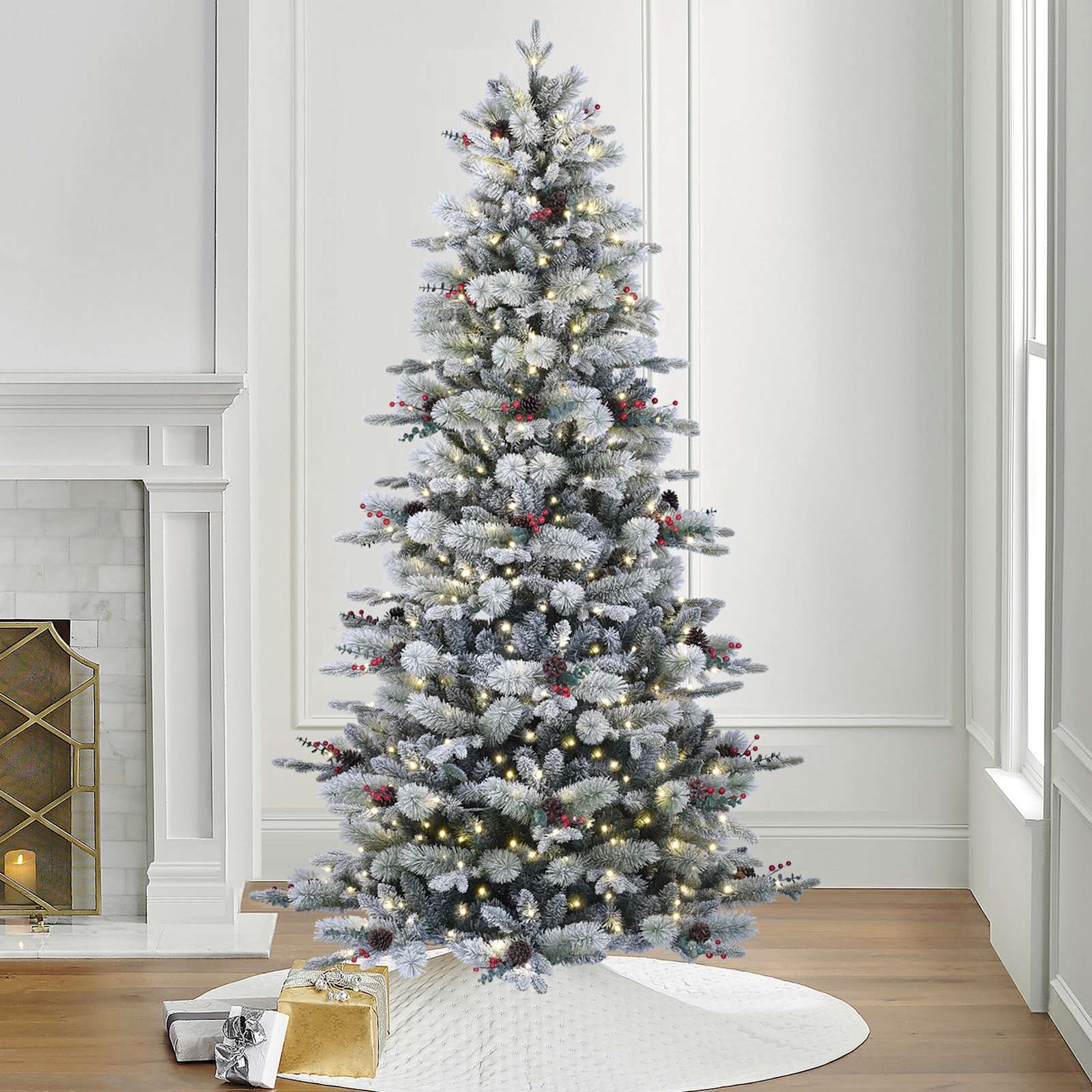 Frosted Aspen Pine Tree 7.5' | At Home