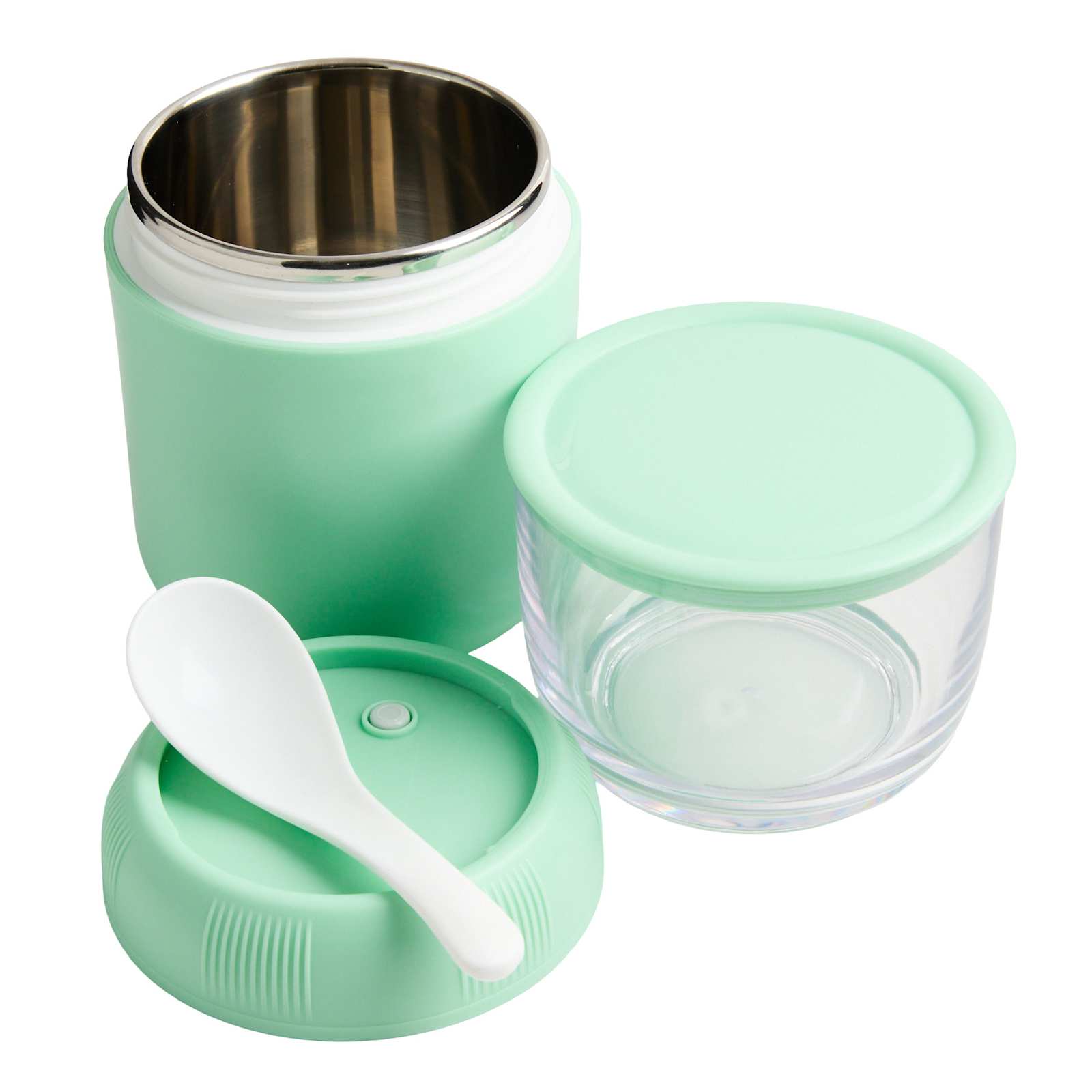 Real Simple Dual Compartment Lunch Container | At Home