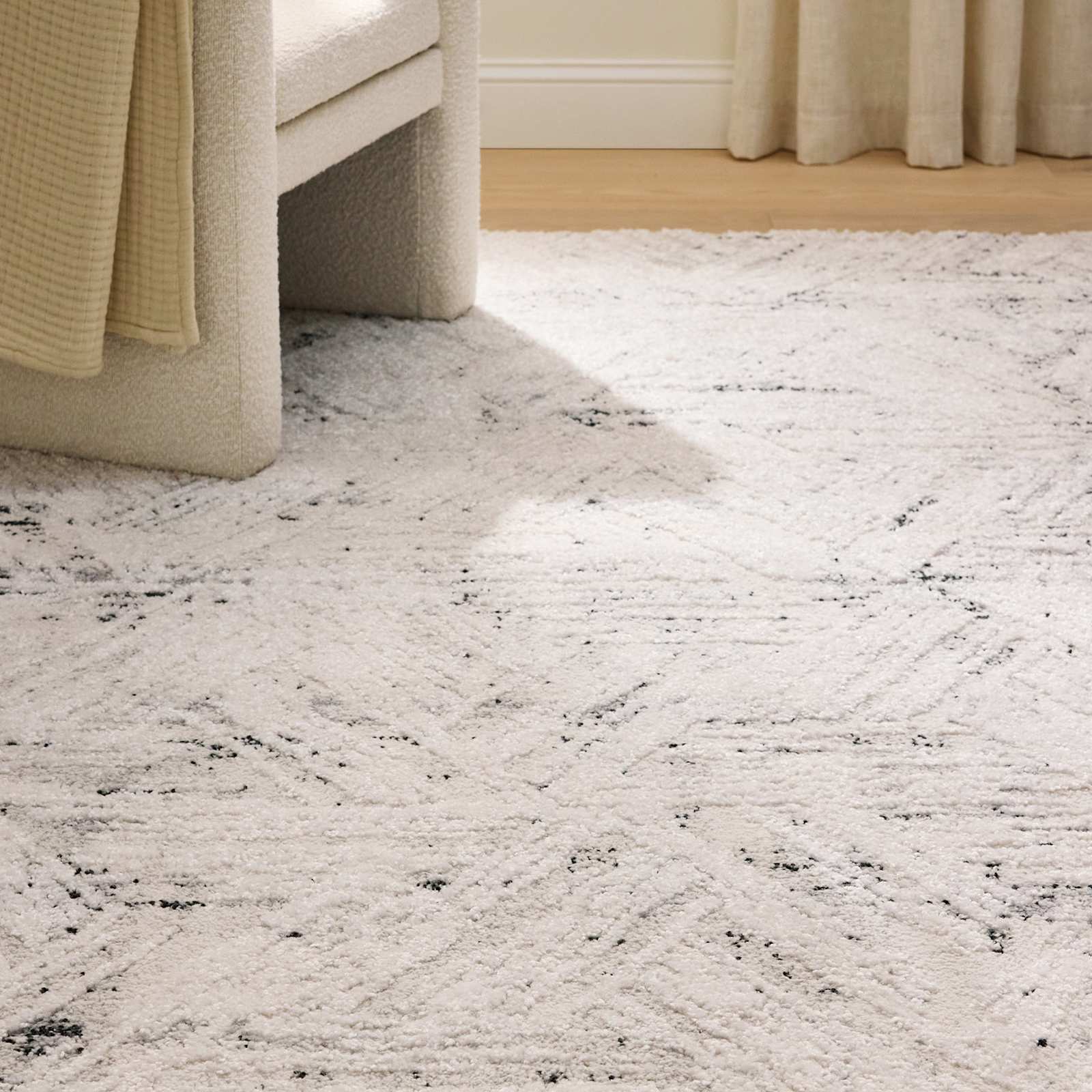 Boulder Ivory Area Rug 5x7 | Home Decor | At Home