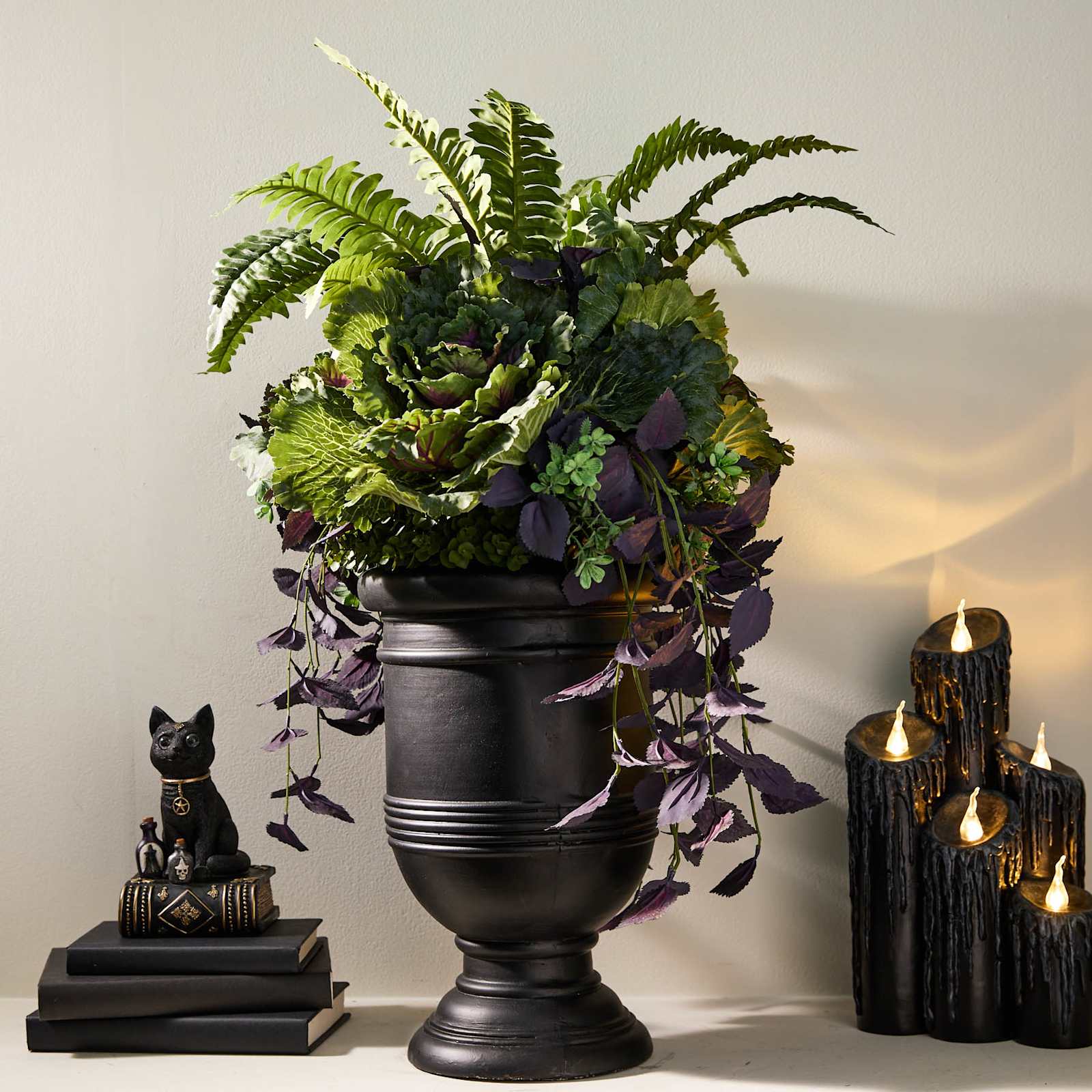 Mixed Leaves Arrangement, 30" | At Home