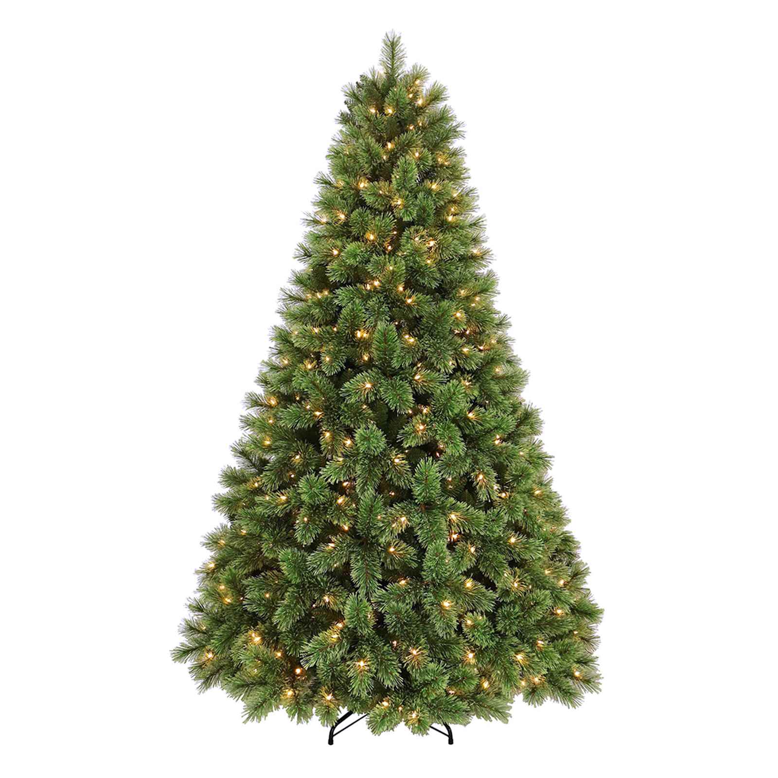 7.5ft Pre-Lit Sugar Cashmere Pine Christmas Tree | At Home