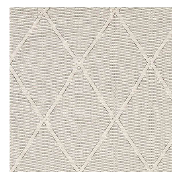 Wesley White Diamond Area Rug 8x10 | At Home