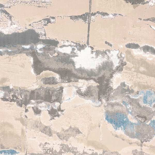 Cavallo Grey Abstract Area Rug 5x7 | At Home