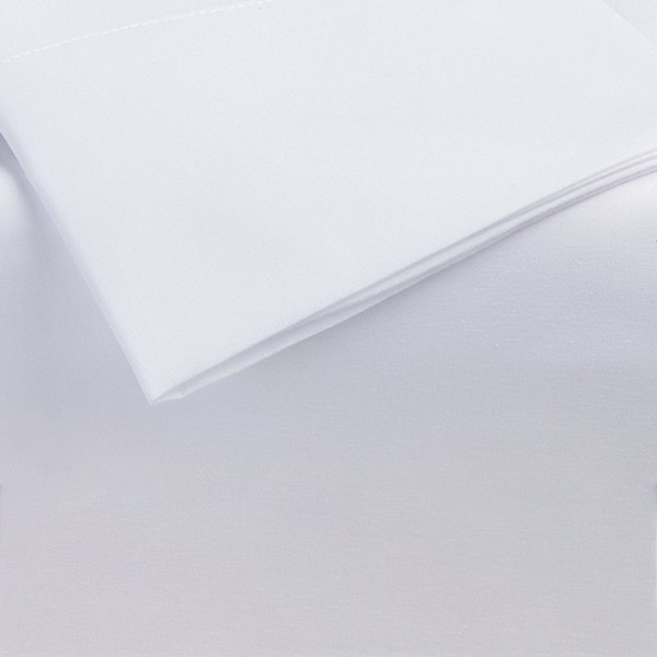 4-Piece White Microfiber Essential Sheet Set, Queen