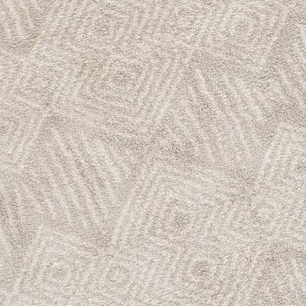 Macy Neutral Diamond Design Shag Area Rug, 8x10 | At Home