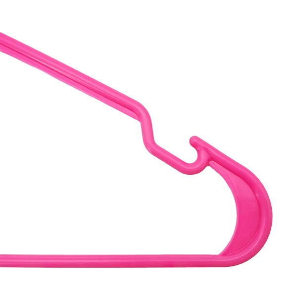 10-Pack Hangers, Pink