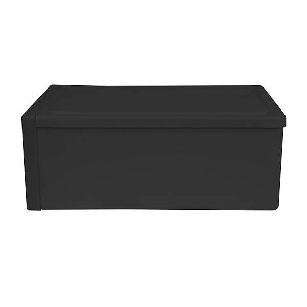 Black Stackable Storage Drawer, Small