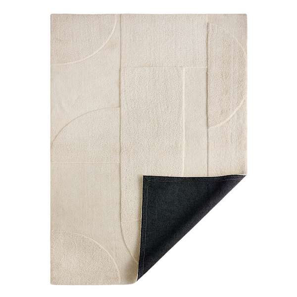 Crosby St. Ivory High-Low Area Rug | At Home