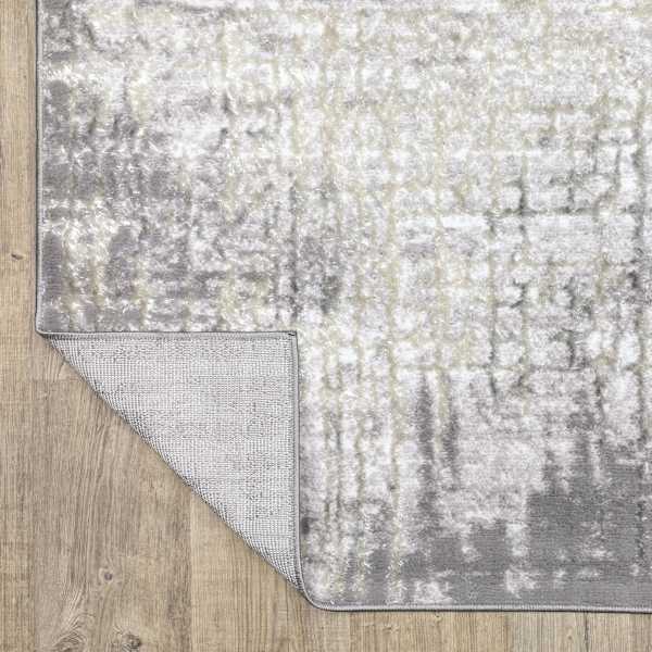 Edmond Neutral Abstract Area Rug, 5x7