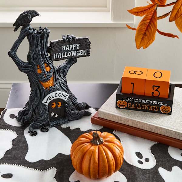 Halloween Countdown Tabletop Decor, 3.74" | At Home