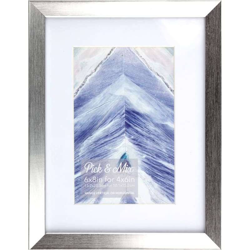 Pick Mix 6x8 Matted To 4x6 Linear Photo Frame At Home