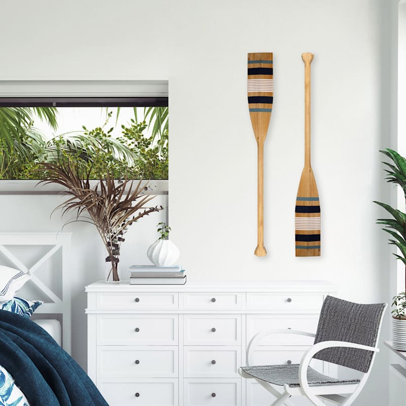 Wooden Oar Wall Decor, 6x47