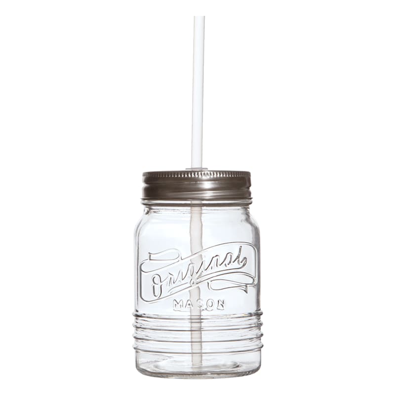 Set of 4 Original Sipper with Straw, 15oz