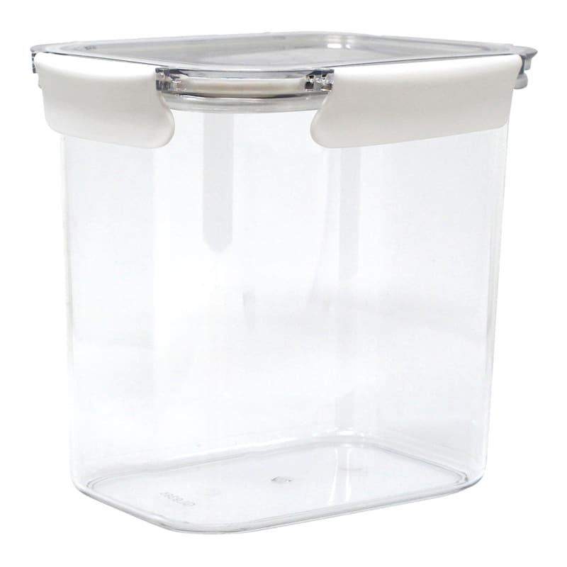 White Airtight Food Storage Container, 100oz