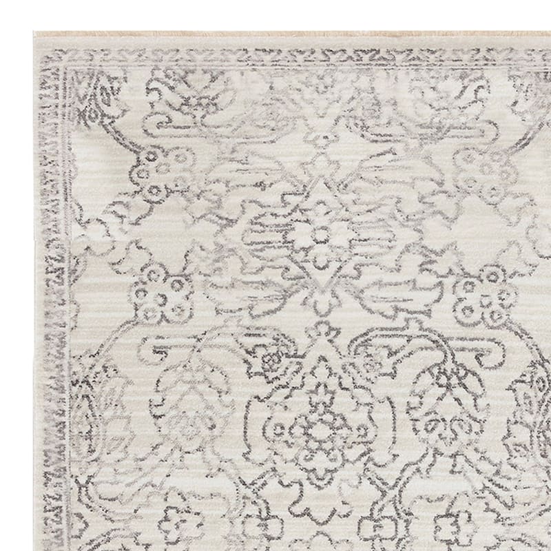 Cypress Ivory Floral Accent Rug 3x5 | Accent Rugs | At Home