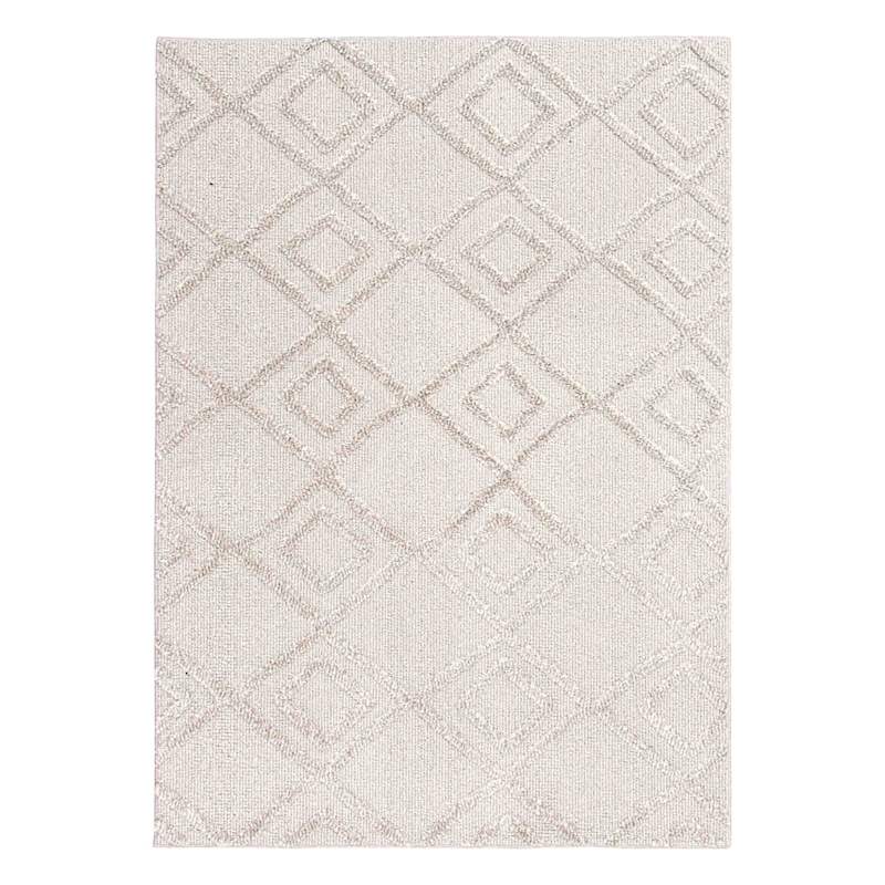 Brantley Grey Diamond Design Area Rug 8x10 | Area Rugs | At Home